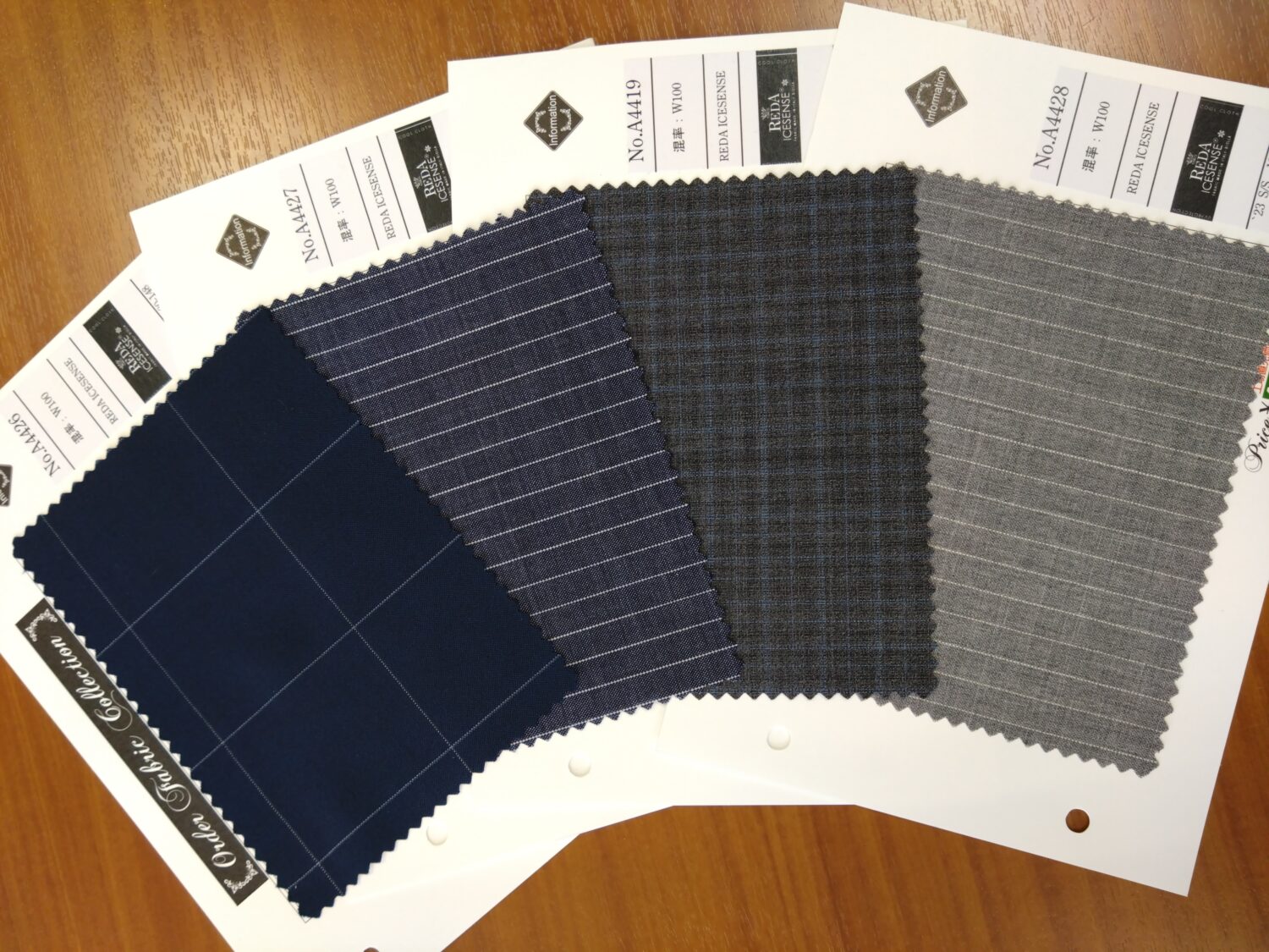 夏におススメの生地[REDA ICE SENSE] ｜ 大阪・兵庫のオーダースーツ専門店M2PLANT/オーダースーツかつだ